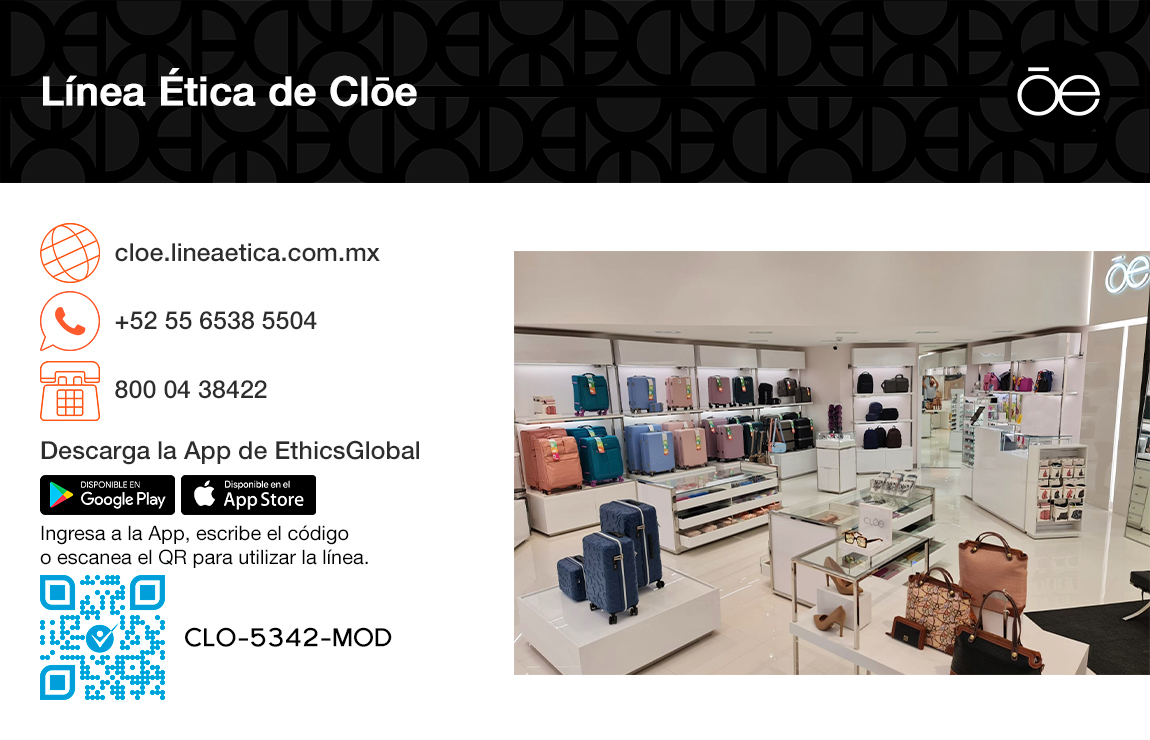 Línea Ética de Cloe Moda